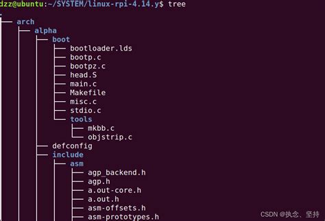 树莓派linux源码目录树分析 linux代码树 csdn博客
