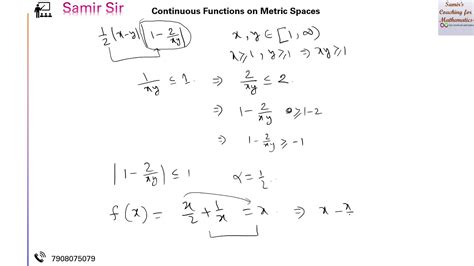 nsou pg math continuous functions and compact metric spaces 4 samir sir lecture 33 02