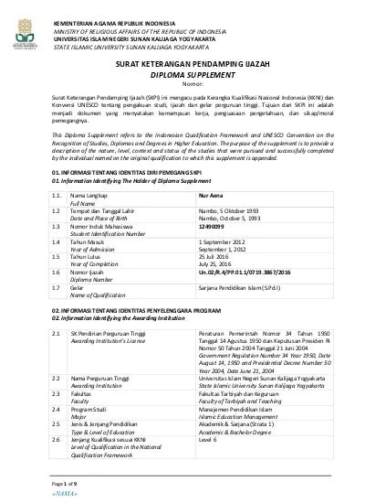 Surat Keterangan Pendamping Ijazah Ugm Imagesee The Best Porn Website