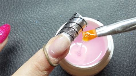 TUTO NAIL ART I Déco foils Rallongement en Gel UV LED sur Chablons