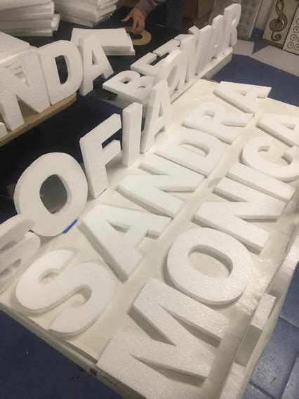 Letras De Unicel Decoradas en Mercado Libre México