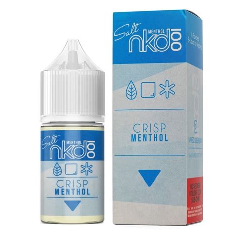 NicSalt Naked Crisp Menthol 30ml 35mg OnPuffs