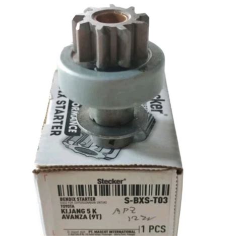 Jual Bendix Dinamo Starter Toyota Kijang 5K Avanza Xenia Gigi 9T Bendik
