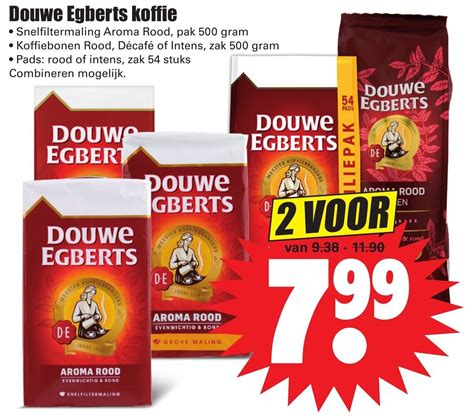 Douwe Egberts Koffie 500g Aanbieding Bij Dirk