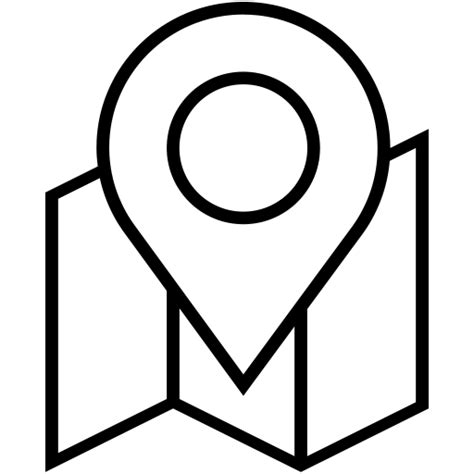 White Location Icon Png Free Icons Library