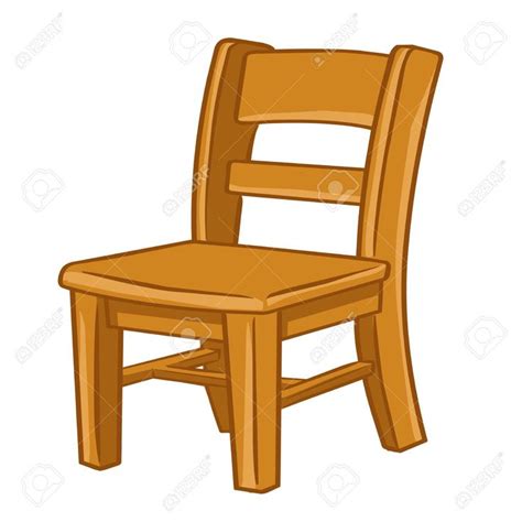 21495988 Silla De Madera Ilustraci N Sobre Fondo Blanco Foto De Archivo