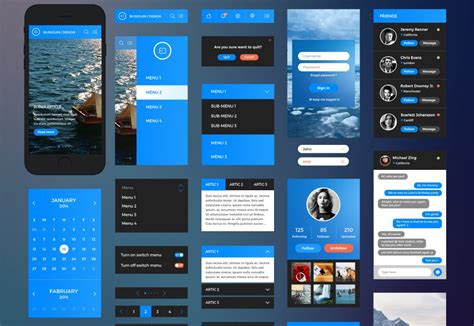 Kits De Interfaz De Usuario Ui Kit