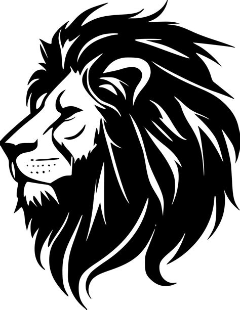 Lion Minimalist And Simple Silhouette Vector Illustration 24141543