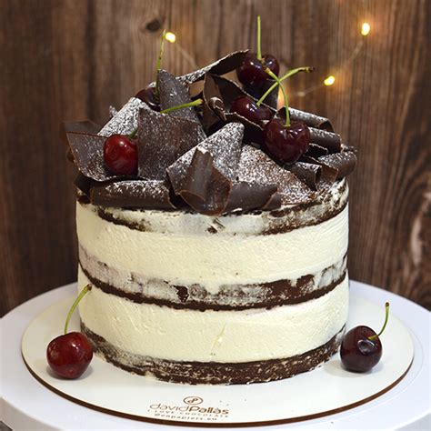 SELVA NEGRA FORMATO NAKED CAKE We Love Chocolate Pastry