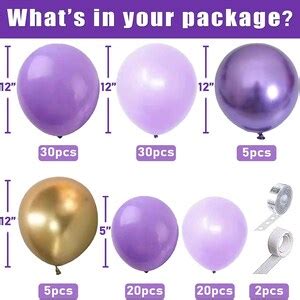 126pcs Purple Butterfly Baby Girl Balloon Garland Arch Kit Etsy