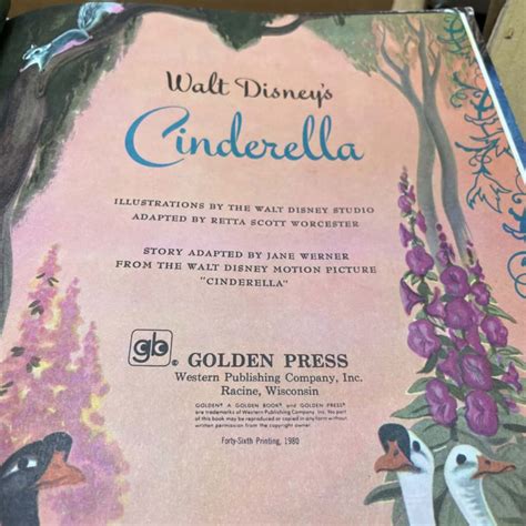 Walt Disneys Cinderella Golden Book S