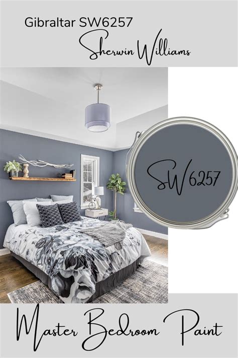 Sherwin Williams Gibraltar A Modern Master Bedroom Color