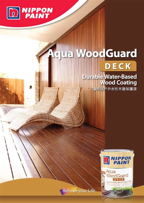 Nippon Paint Aqua WoodGuard Coating System Nippon Paint H K Co Ltd