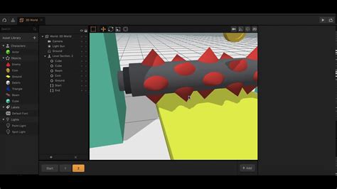 Tutorial Buildbox How To Make Jumping Cube Youtube