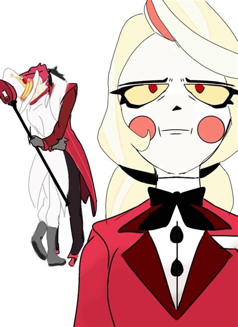 Radioapple Hazbin Hotel In 2024 Lucifer Monster Hotel Hotel Art