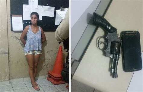 MULHER É PRESA EM FLAGRANTE ARMA DE FOGO EM PUNHO EM CASAS NOVA BA