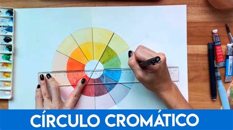 Círculo Cromático Como Fazer um Círculo Cromático Aquarela Cores