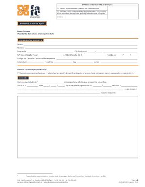 Preenchível Disponível static cm fafe RESPOSTA A NOTIFICA O Fax Email