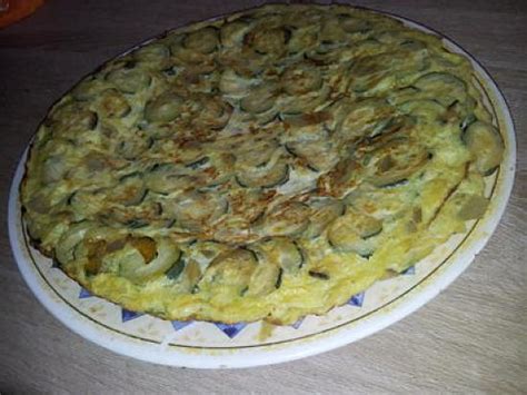 Recette De Tortilla Au Courgettes Et Parmesan
