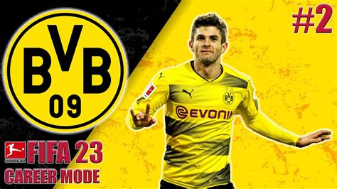 SIGNED CHRISTIAN PULISIC FIFA 23 BORUSSIA DORTMUND CAREER MODE EP2