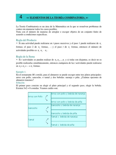 combinatoria pdf combinatoria permutación