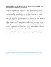 Topic 8 DQ 2 Theories 2020 Docx How Can You As A Therapist Avoid
