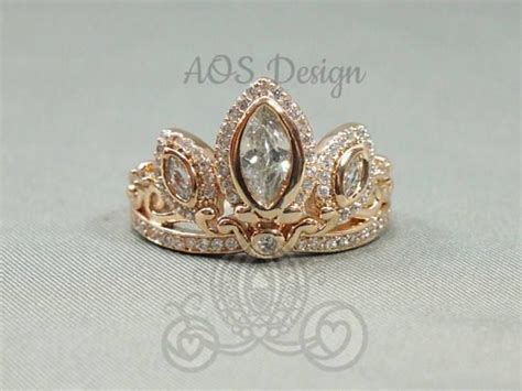 Rapunzel Rose Gold Tangled Ring For Princesses Of All Ages Etsy