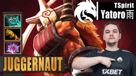 Juggernaut Safelane TSpirit Yatoro HIS JUGG IS READY FOR DREAM