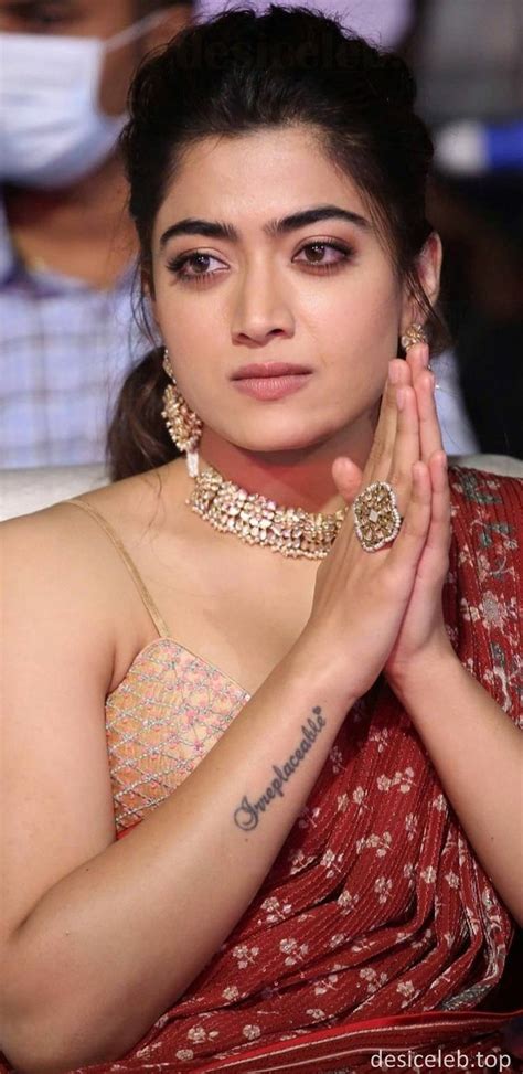 Rashmika Mandanna Cleavage