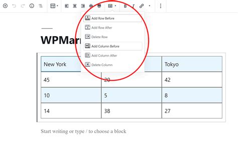 How To Create A Table In A WordPress Post Or Page Explained
