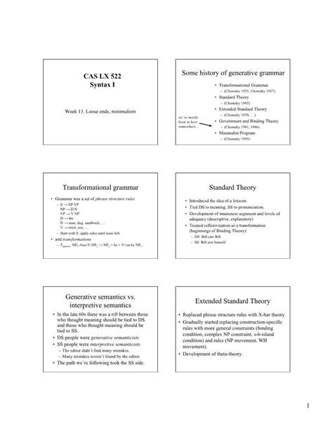 cas lx 522 syntax i some history of generative grammar docslib