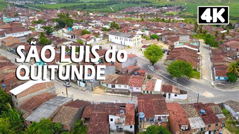 SÃO LUÍS DO QUITUNDE VISTA DE CIMA 4K YouTube