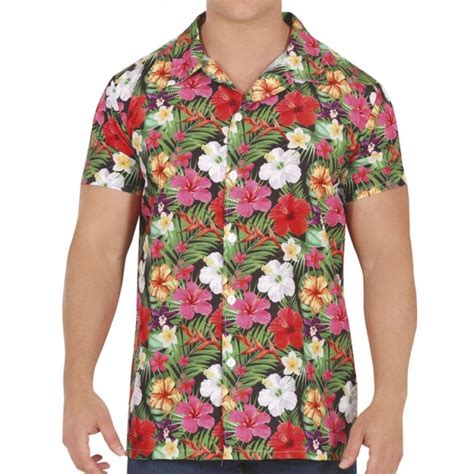 Chemise Fleurs Hawaiennes Pour Homme Et Femme Achat En Ligne