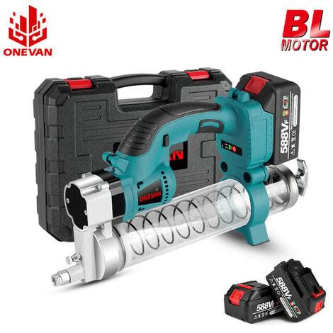 Pistolet à graisse 18 V sans batterie ni chargeur en boîte carton
