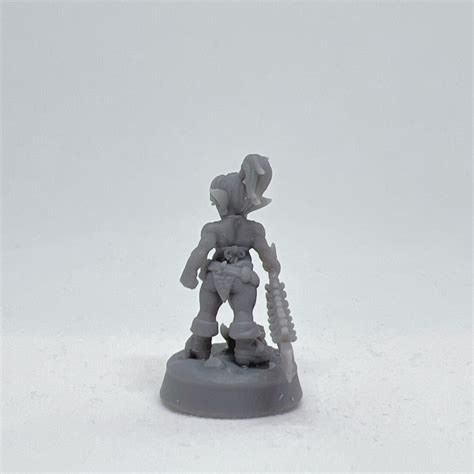 D Printable Female Goblin Hero Warrior By Willy Kao