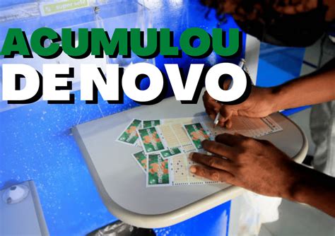 Mega Sena acumulou MAIS uma vez veja como jogar e concorra ao prêmio