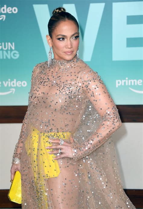 J Lo S Sheer Valentino Dress At Shotgun Wedding Premiere POPSUGAR