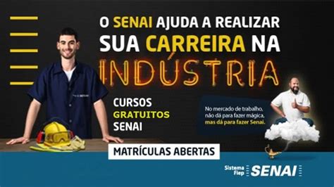Senai Abre Mais De Mil Vagas Em Cursos Gratuitos E Pagos Cpg Click