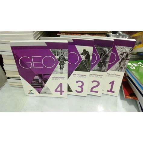 Livros Apostilas Poliedro 2021 Pre Vestibular Geografia Shopee Brasil