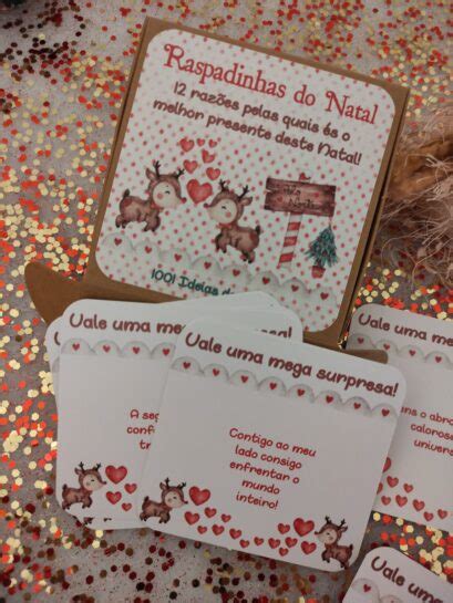 Raspadinhas Do Amor De Natal 1001 Ideias De Sonho