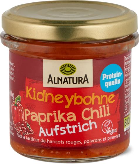 ALNATURA AUFSTRICH PAPRIKA CHILI