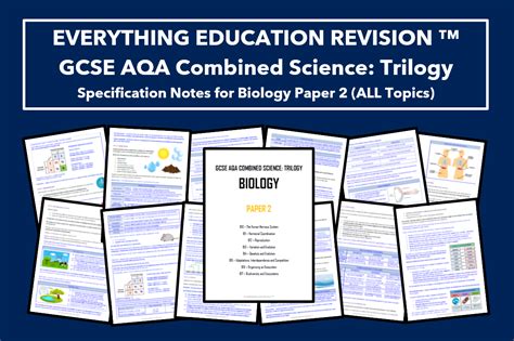 RESOURCE BUNDLE GCSE AQA Combined Science Trilogy Specification