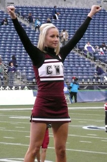 Central Washington Cheerleader Mike Flickr