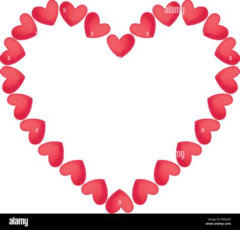 Forming Heart Like Shape Stock Vector Images Alamy