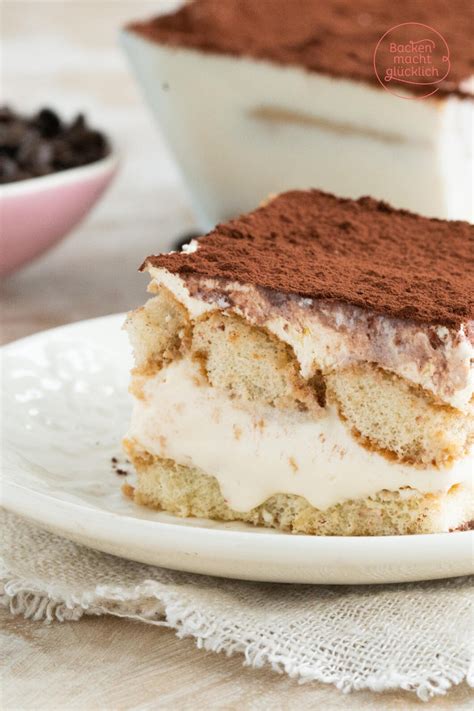 Tiramisu Einfach klassisch Backen macht glücklich