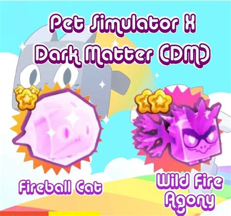 Pet Simulator X Psx Pet Dark Matter Dm Mythical Fireball Cat Video