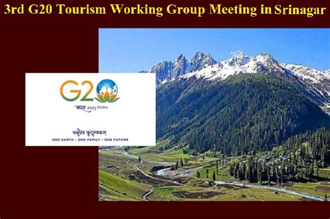 J K Srinagar All Set To Host 3rd G20 Tourism Working Group Meeting