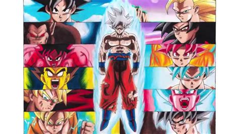 Todas as formas do Goku Dragon Ball Super Oficialㅤ Amino