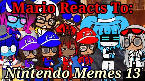 The Ethans React To Mario Reacts To Nintendo Memes 13 By SMG4 Gacha