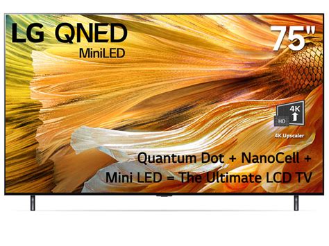 LG QNED 75 Mini LED 4k Smart NanoCell TV 75QNED90 QNED90 Series